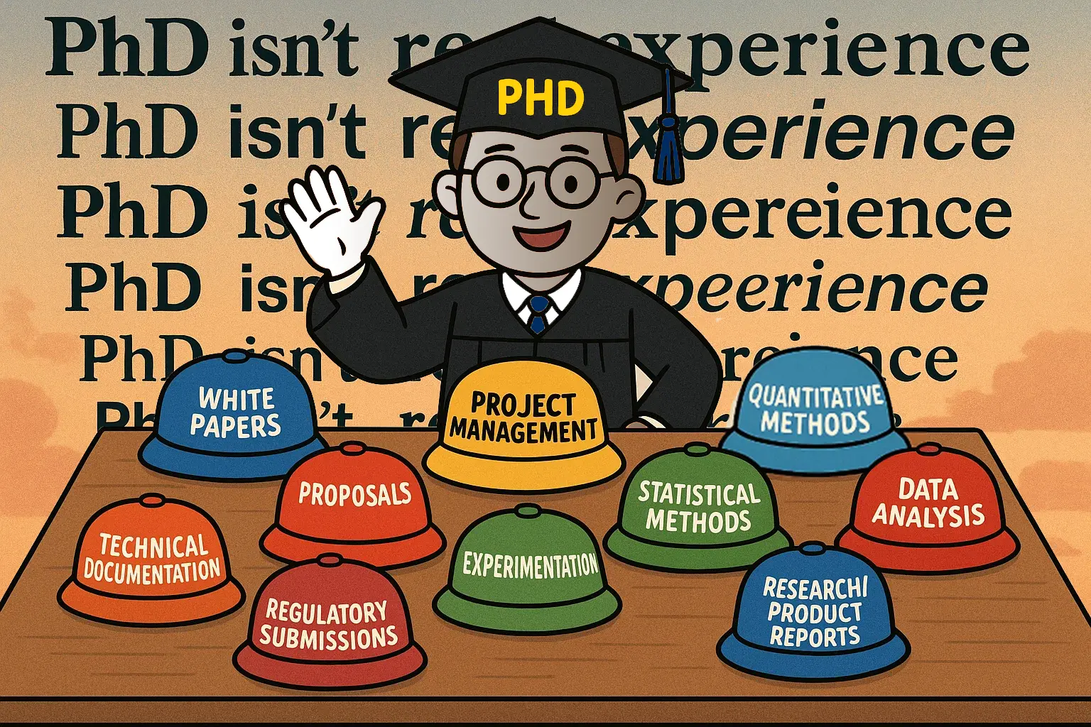 PhD trainees & Scientists Wear Many Hats